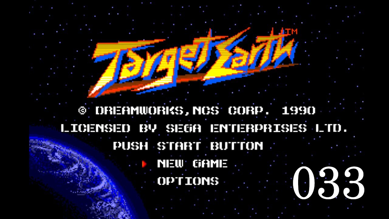 033 – Target Earth - Sega Genesis / Mega Drive - Retro Blu - YouTube