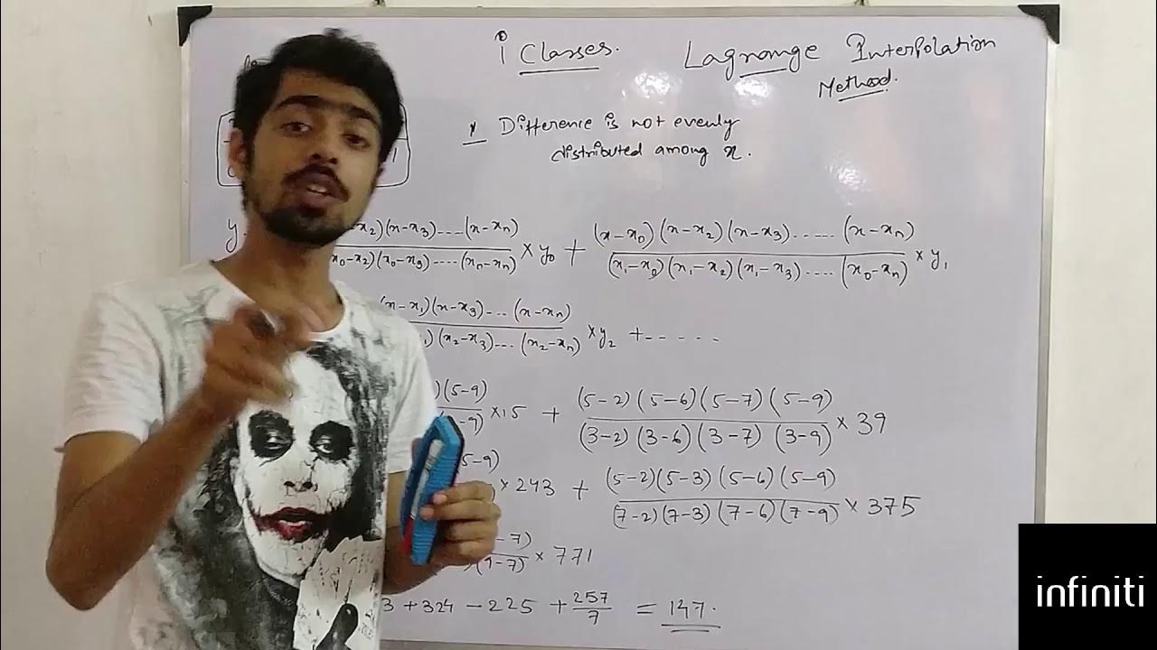 LAGRANGE INTERPOLATION METHOD - secret TIPS & TRICKS |NUMERICAL METHOD| TUTORIAL - 4 - YouTube