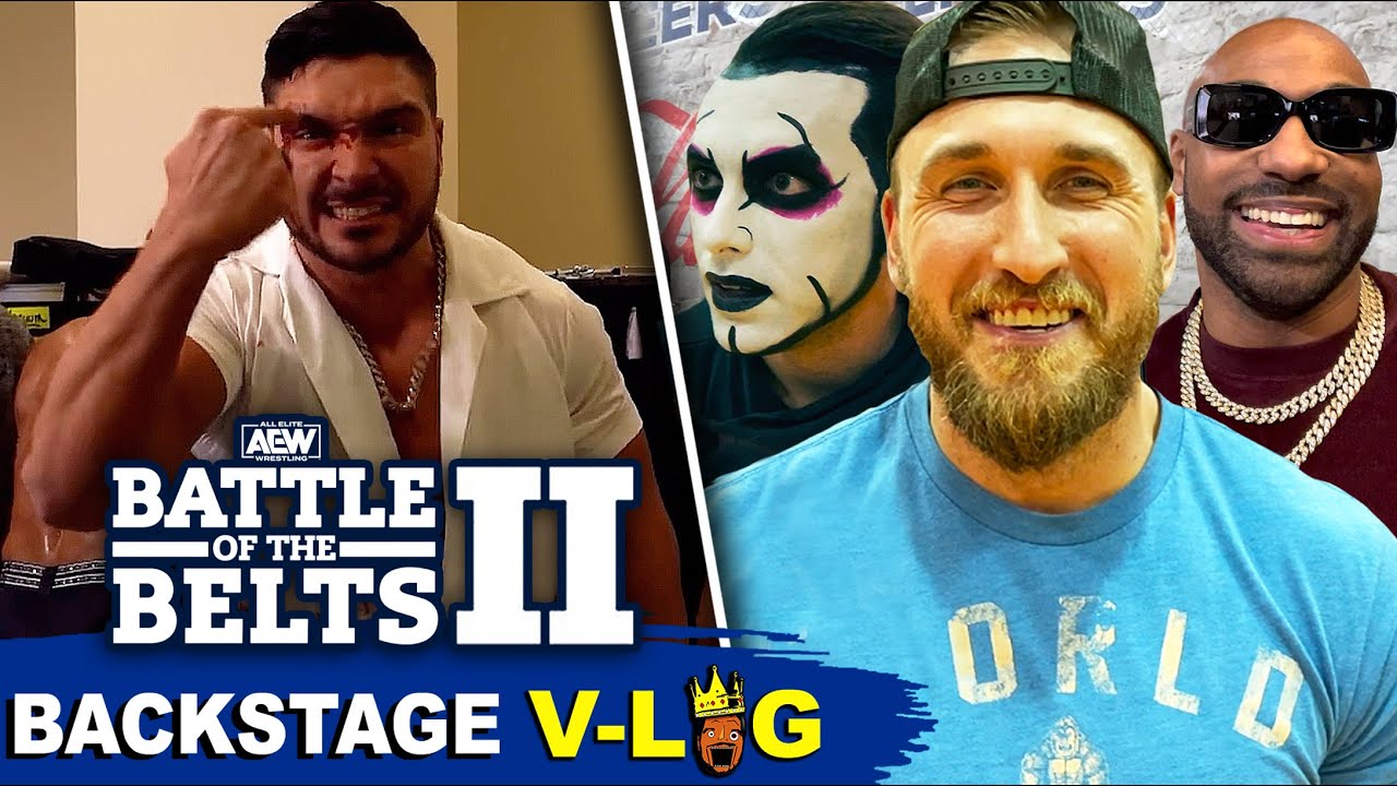 Behind The Scenes of AEW Battle of the Belts II • Ethan Page Vlog - YouTube
