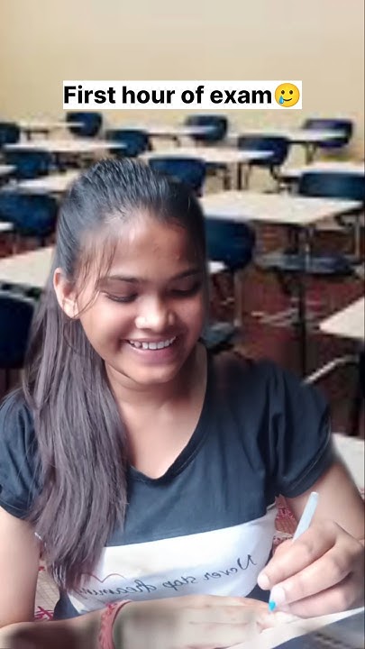 The First Hour🕰 VS The Final 10 minutes of an exam 🥲|| #shorts # ...