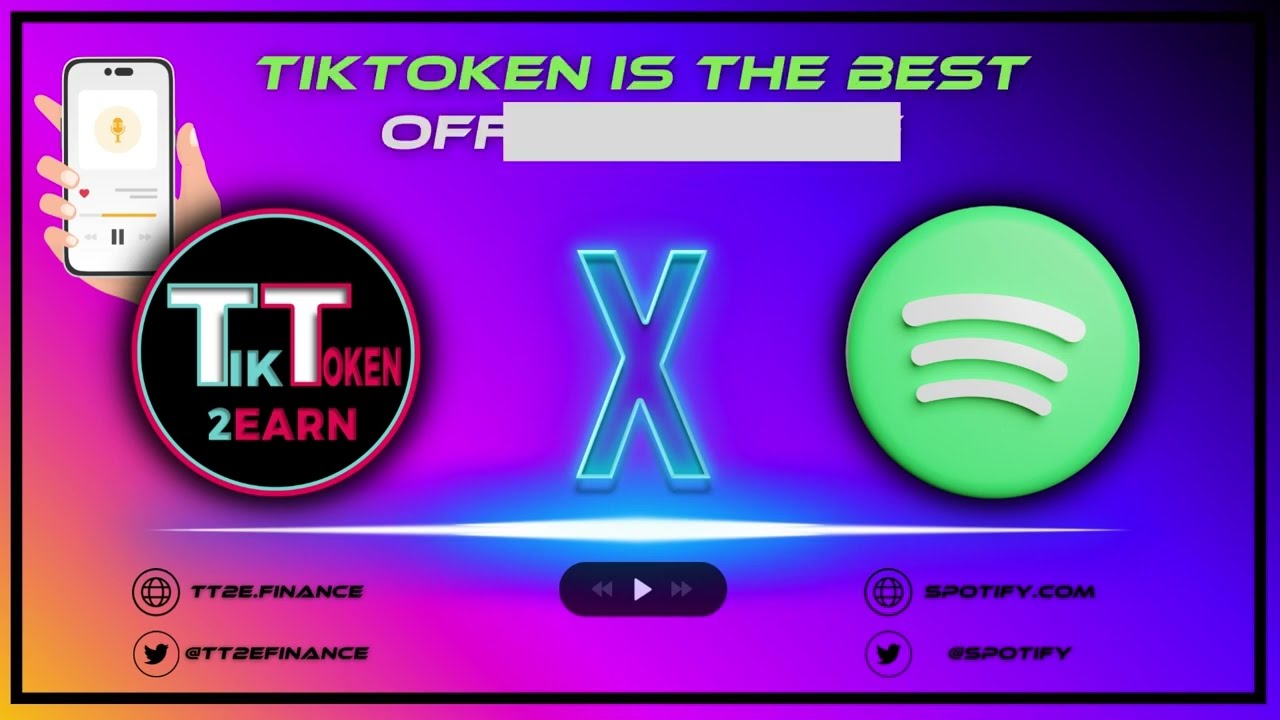 $TT2E TIKTOKEN IS THE BEST LYRICS VIDEO OFFICIAL SONG - YouTube