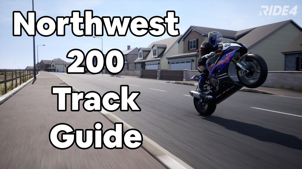 Ride 4: Northwest 200 Track Guide BMW S1000 RR - YouTube