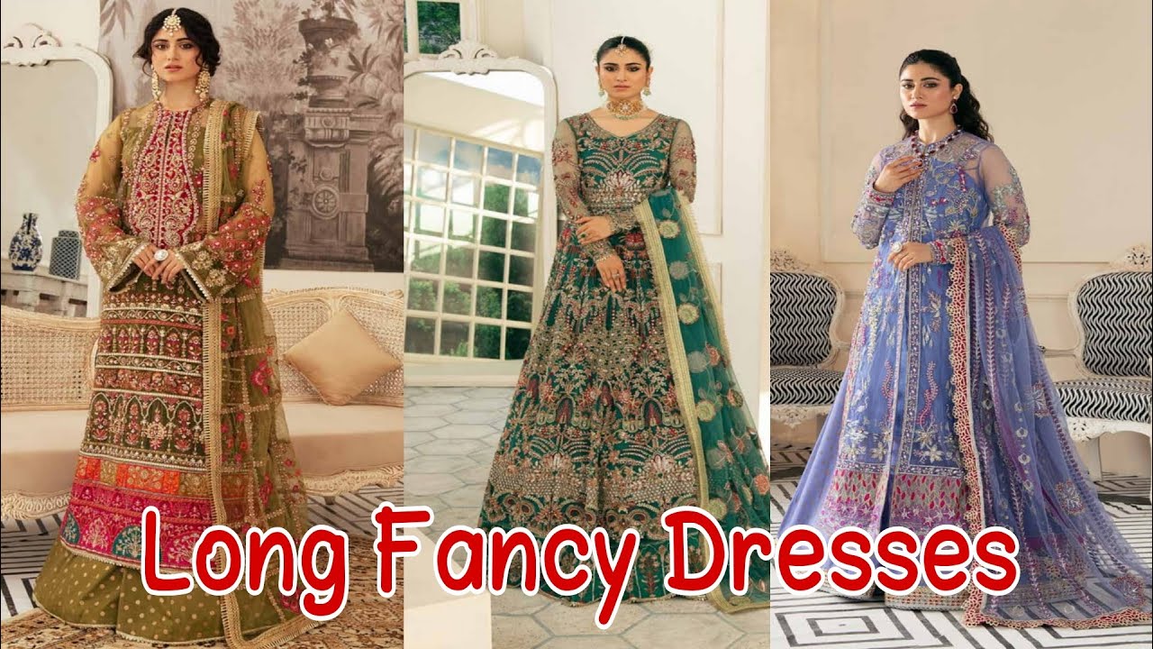 Long Fancy Dresses ll Lastest Fashion Party Wear Formal Dresses - YouTube