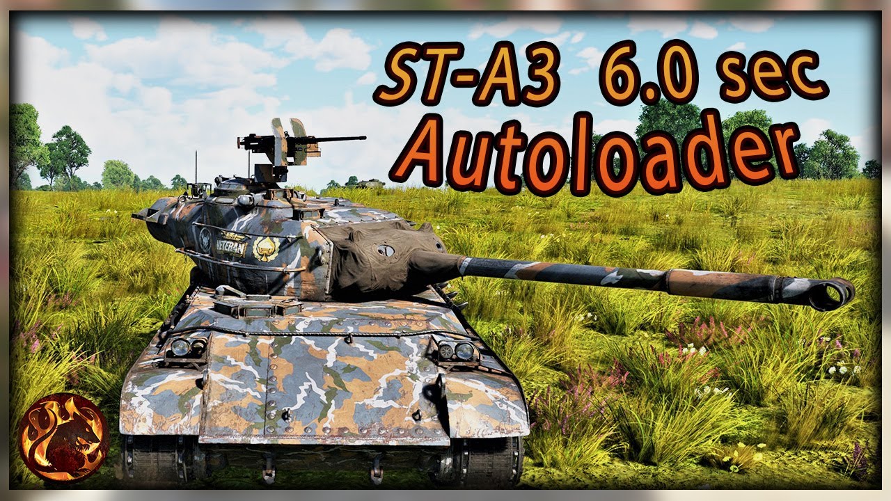 ST-A3 - 6 sec Autoloader is Effective [War Thunder] - YouTube