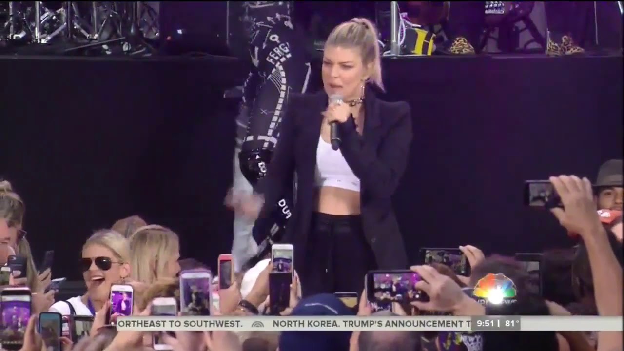 Fergie - M.I.L.F. $ (Live Today Show Concert Series) - YouTube