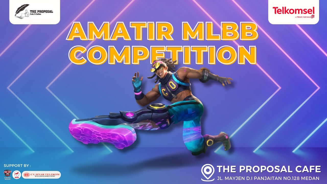 OFFLINE TOURNAMENT MLBB AMATIR COMPETITION ( THE PROPOSAL CAFE) - YouTube