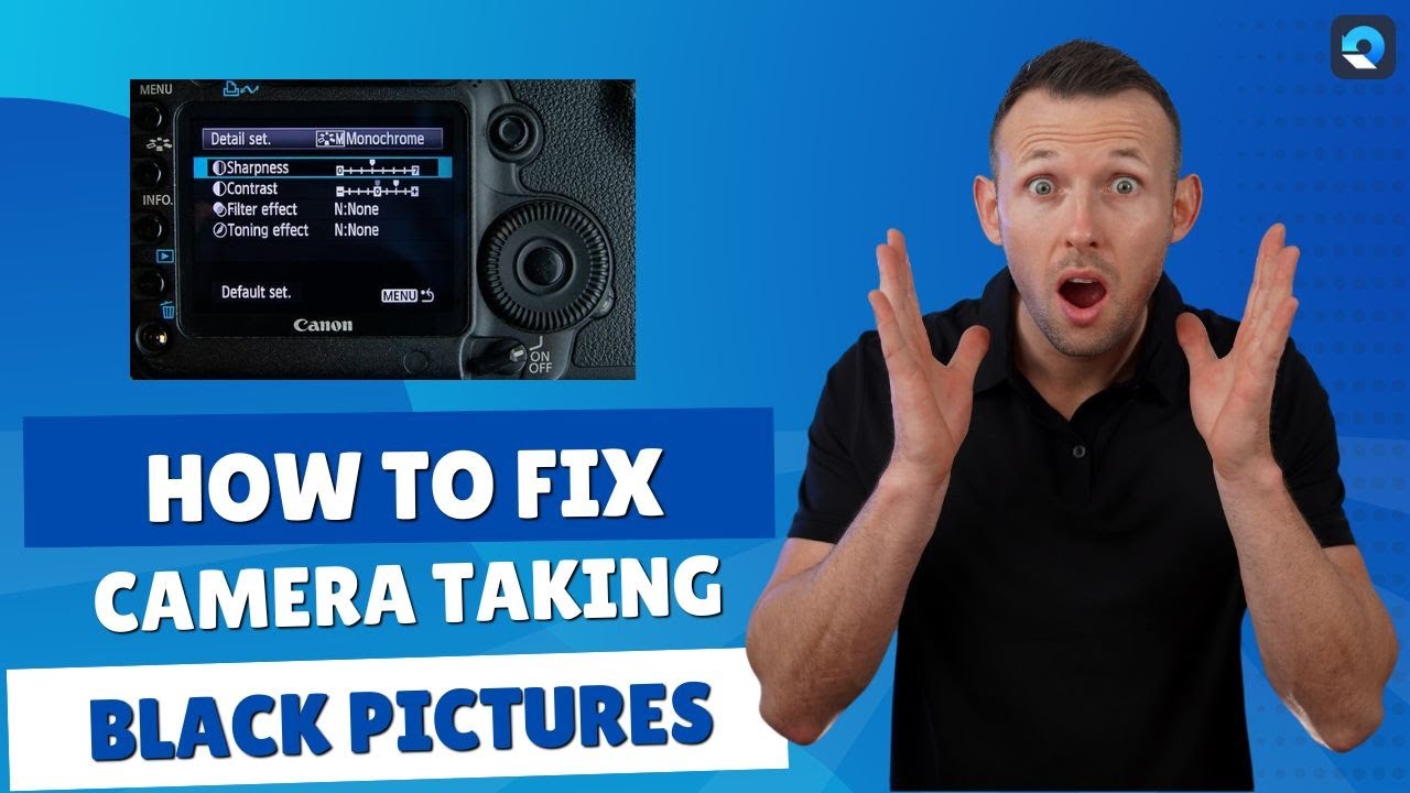How to Fix Camera Taking Black Pictures - YouTube