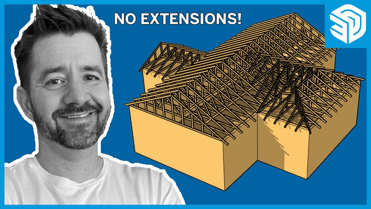 Framing A TRUSS ROOF In SketchUp YouTube Framing A TRUSS ROOF In SketchUp YouTube
