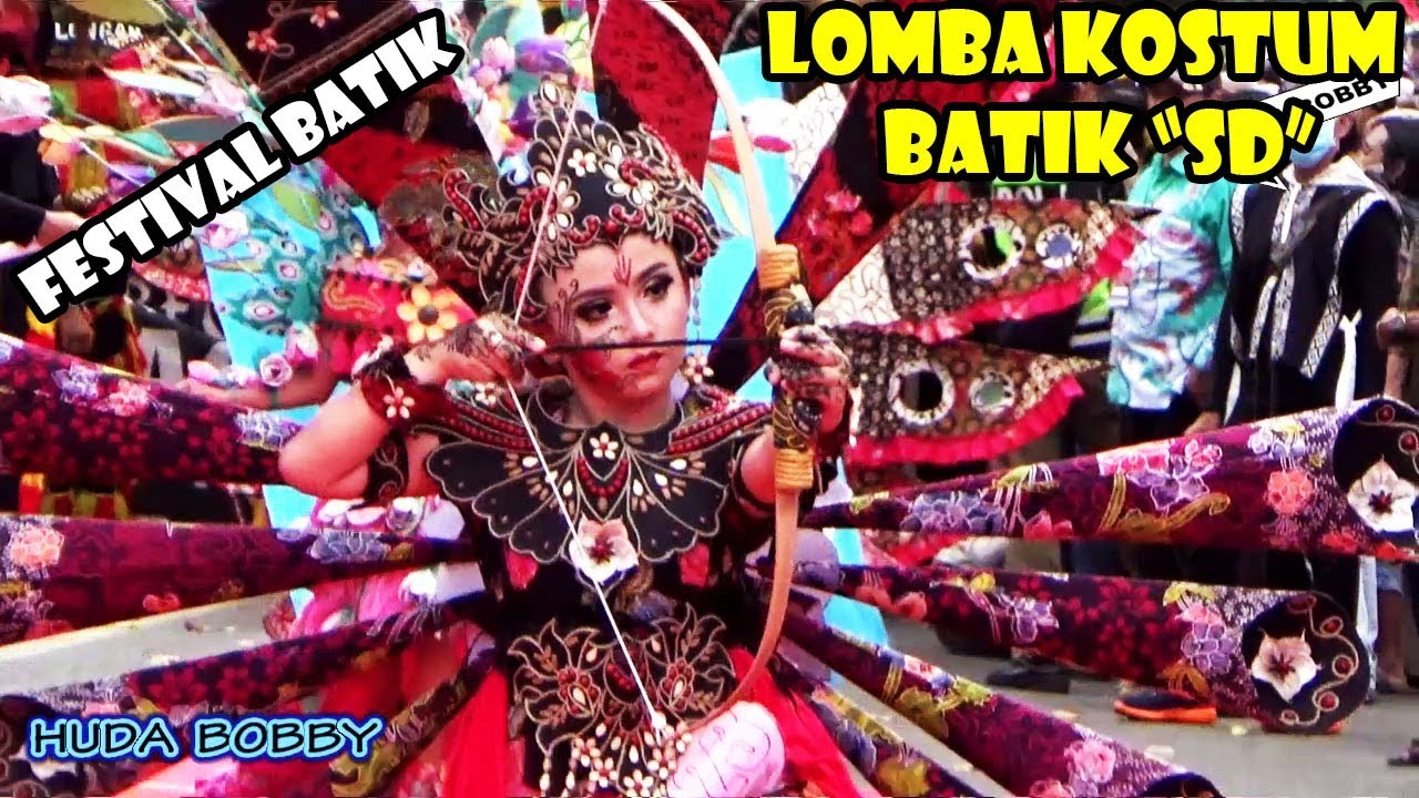 LOMBA KOSTUM BATIK SD FULL VIDEO - Karnaval Batik Pekalongan - YouTube