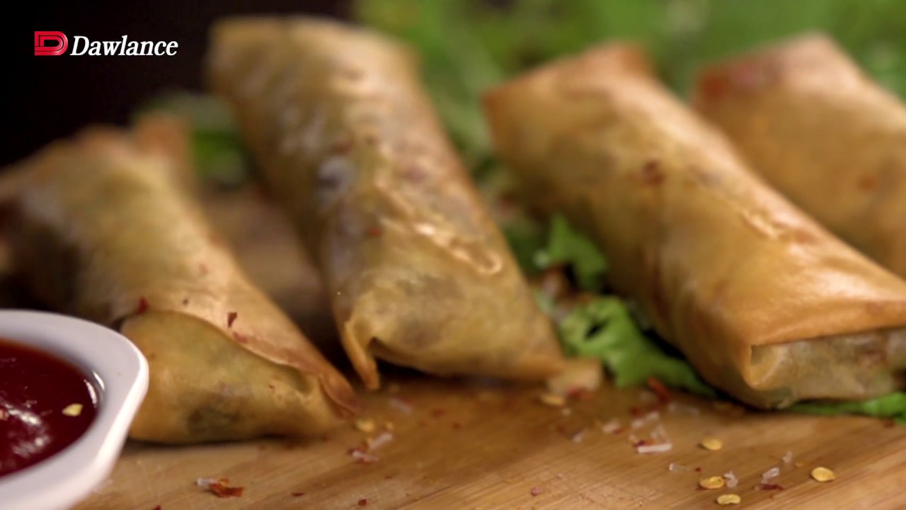 Get Set Cook with Dawlance Airfryer Microwave Oven – Spring Rolls ...