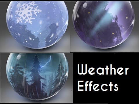 Dota 2 - Weather Effects - Snow, Rain, Moonlight - YouTube