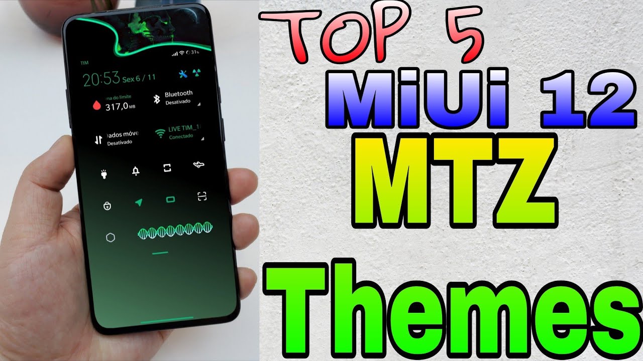 top 5 miui12 themes | top MTZ Themes | Miui 12 MTZ Themes | best Miui ...