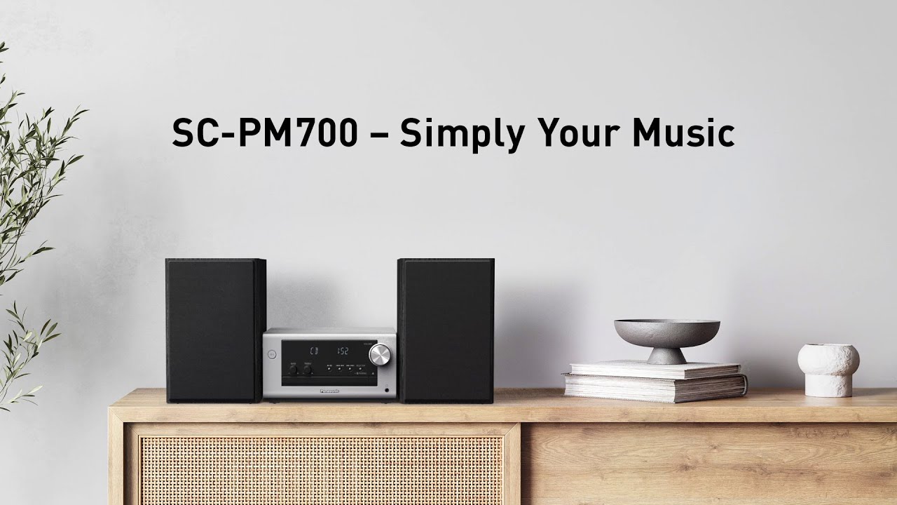 Panasonic SC-PM700 Neat Micro System with CD, Radio and Bluetooth ...