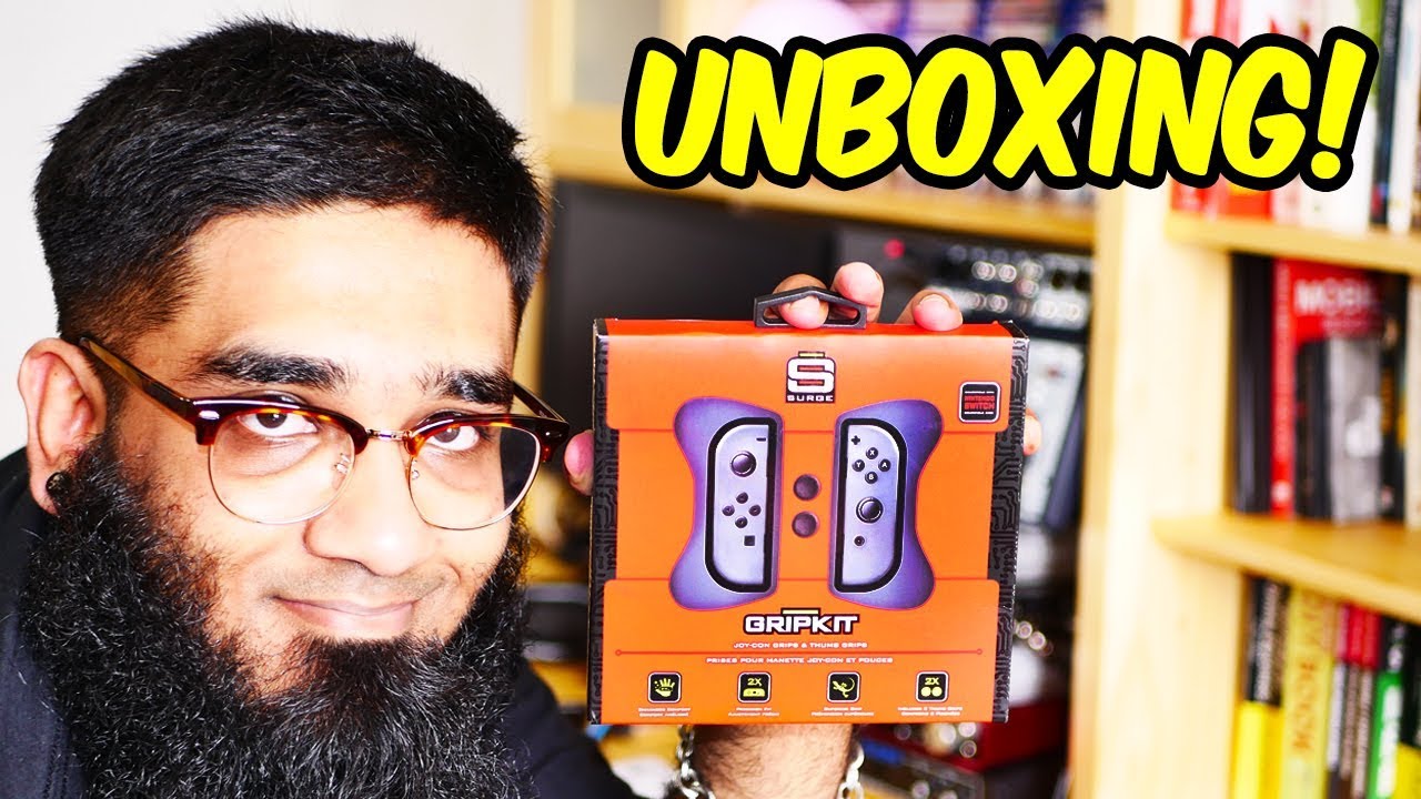 🔷Surge Nintendo Switch Grip Kit Unboxing & First Impression!🔶 - YouTube