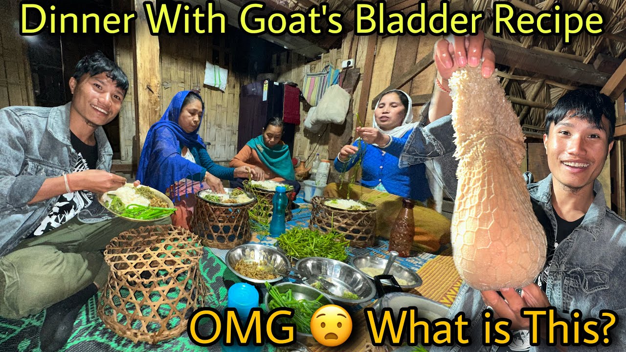 OMG 😧 What is This? Dinner With Goat’s Bladder Recipe || Invited Guests ...
