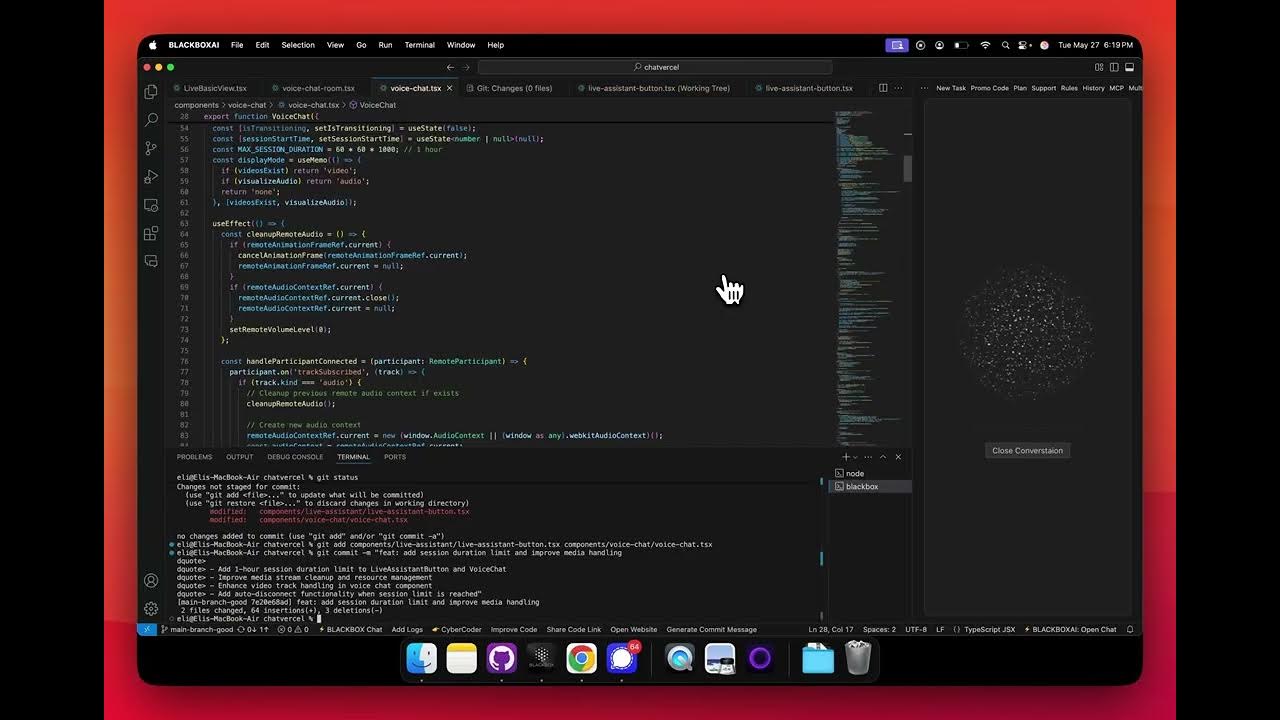 BLACKBOXAI Agent! The 1st AI Coding Agent that will Execute Tasks 100% through Audio - YouTube