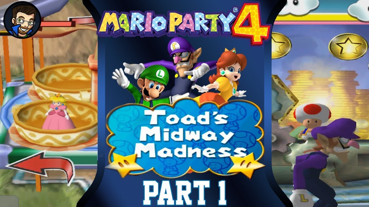 Mario Party 4 (Multiplayer) | Toad's Midway Madness - Part 1/7 - YouTube
