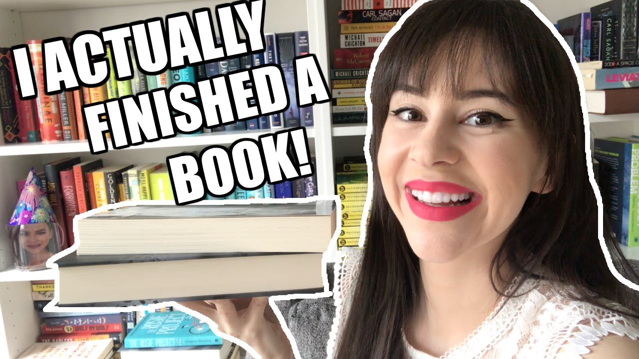 I finally finished a book! || Books with Emily Fox Reading Vlog - YouTube