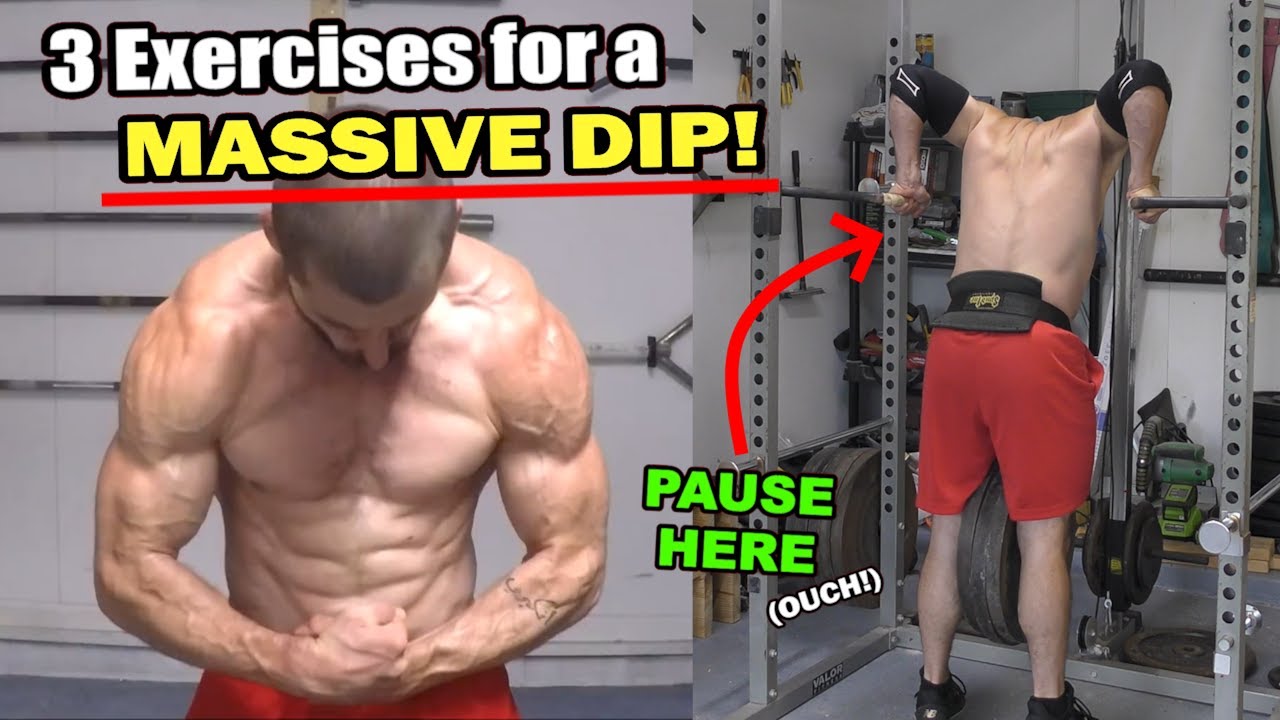 3 Ingenious Exercises to Blow Up Your Weighted Dip (#2 is just Sadistic ...