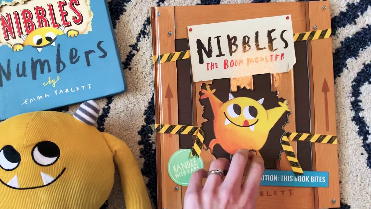Meet Nibbles the Book Monster - YouTube