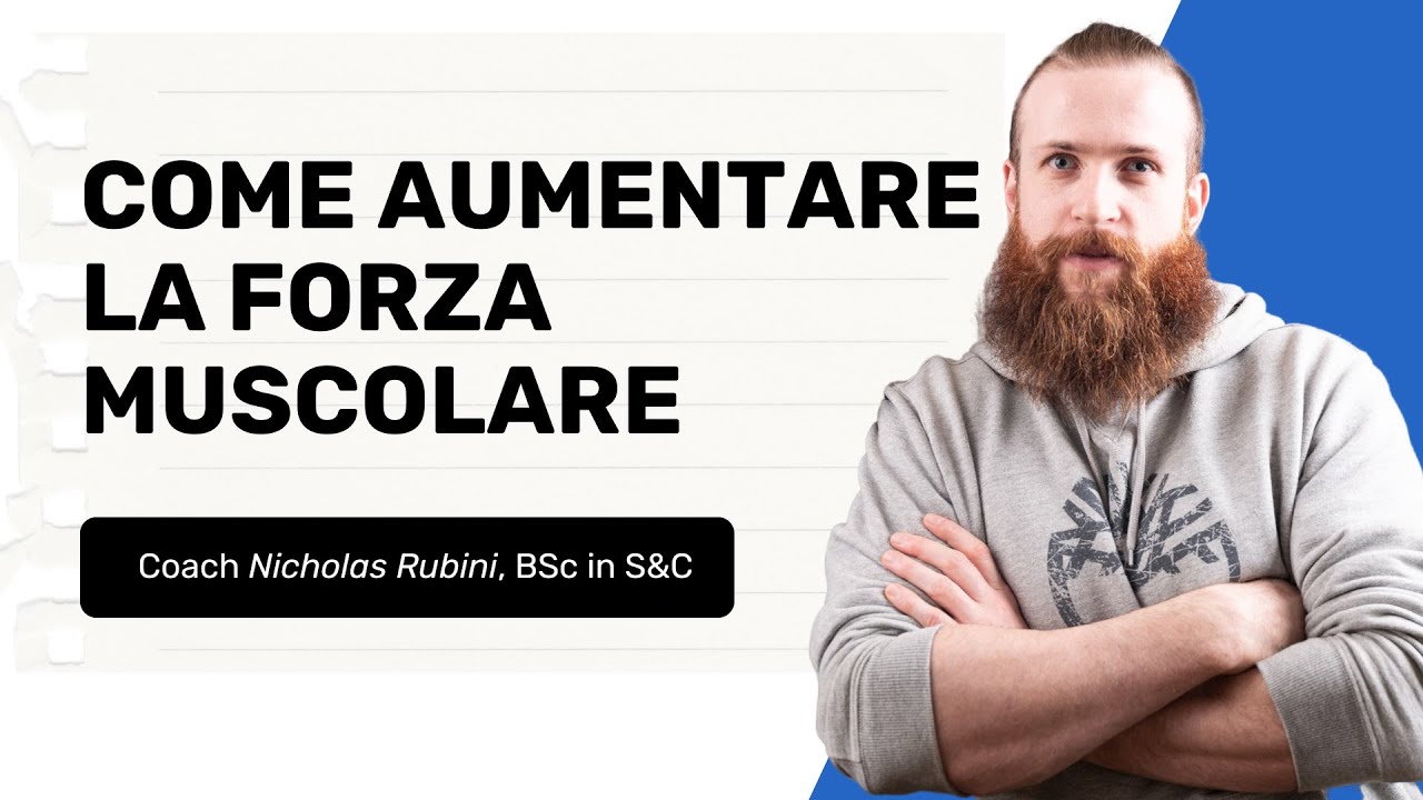 Come aumentare la Forza Muscolare (Addio Muscoli Deboli in 3 step ...