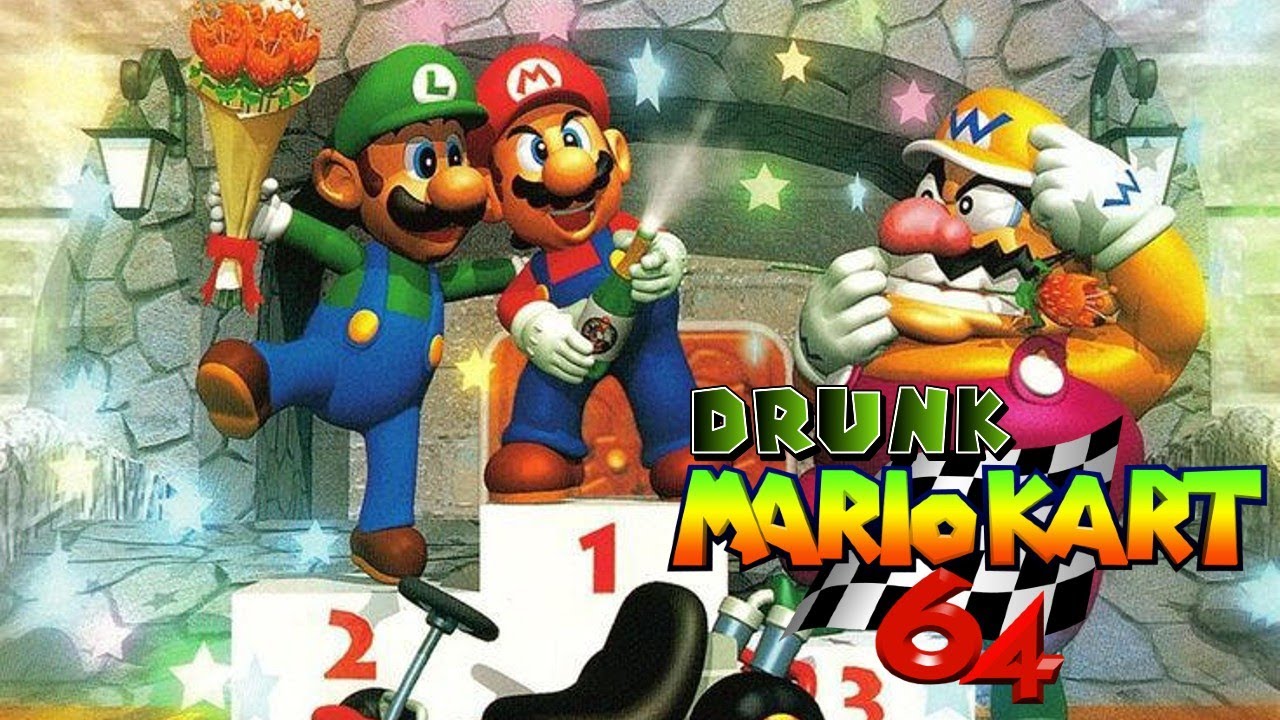 Drunk Mario Kart - YouTube
