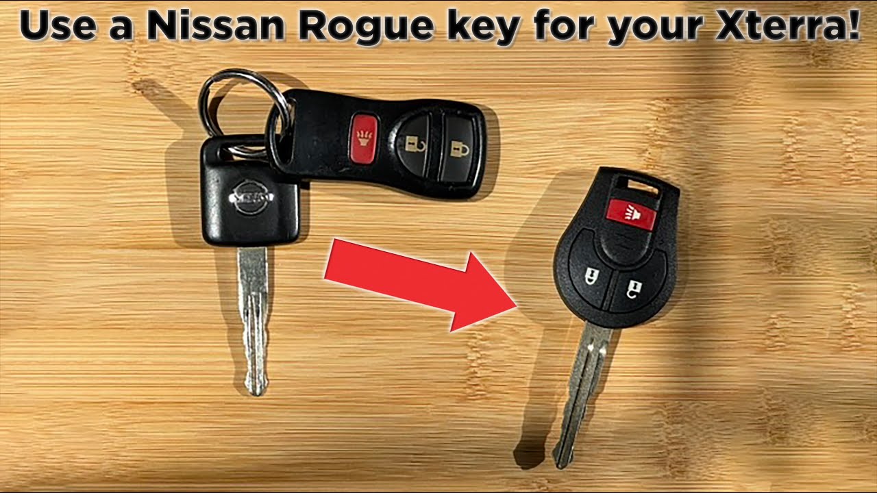 Nissan Xterra/Frontier All-In-One Key Fob Combo - YouTube