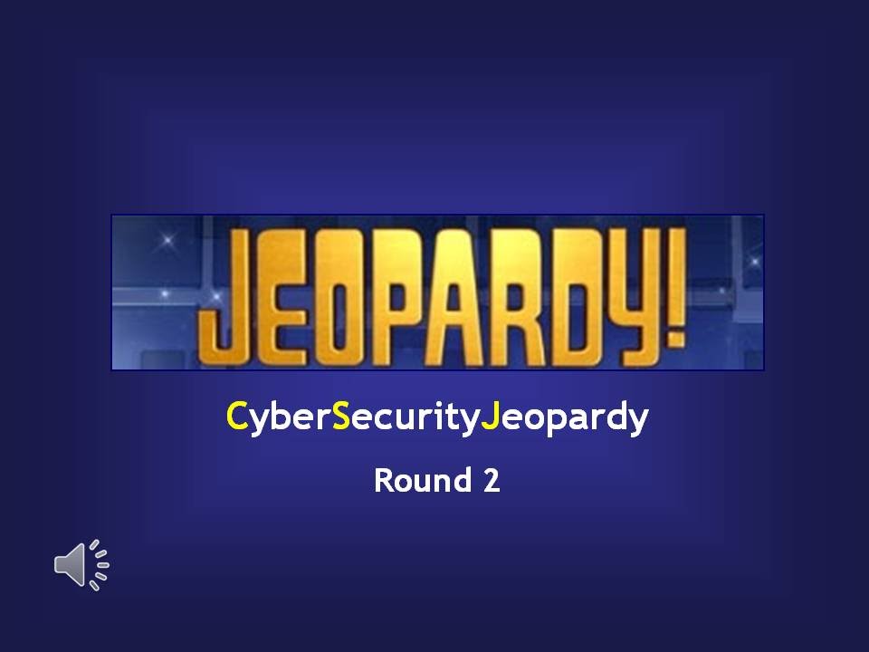 CISSP Jeopardy Round 2 - YouTube