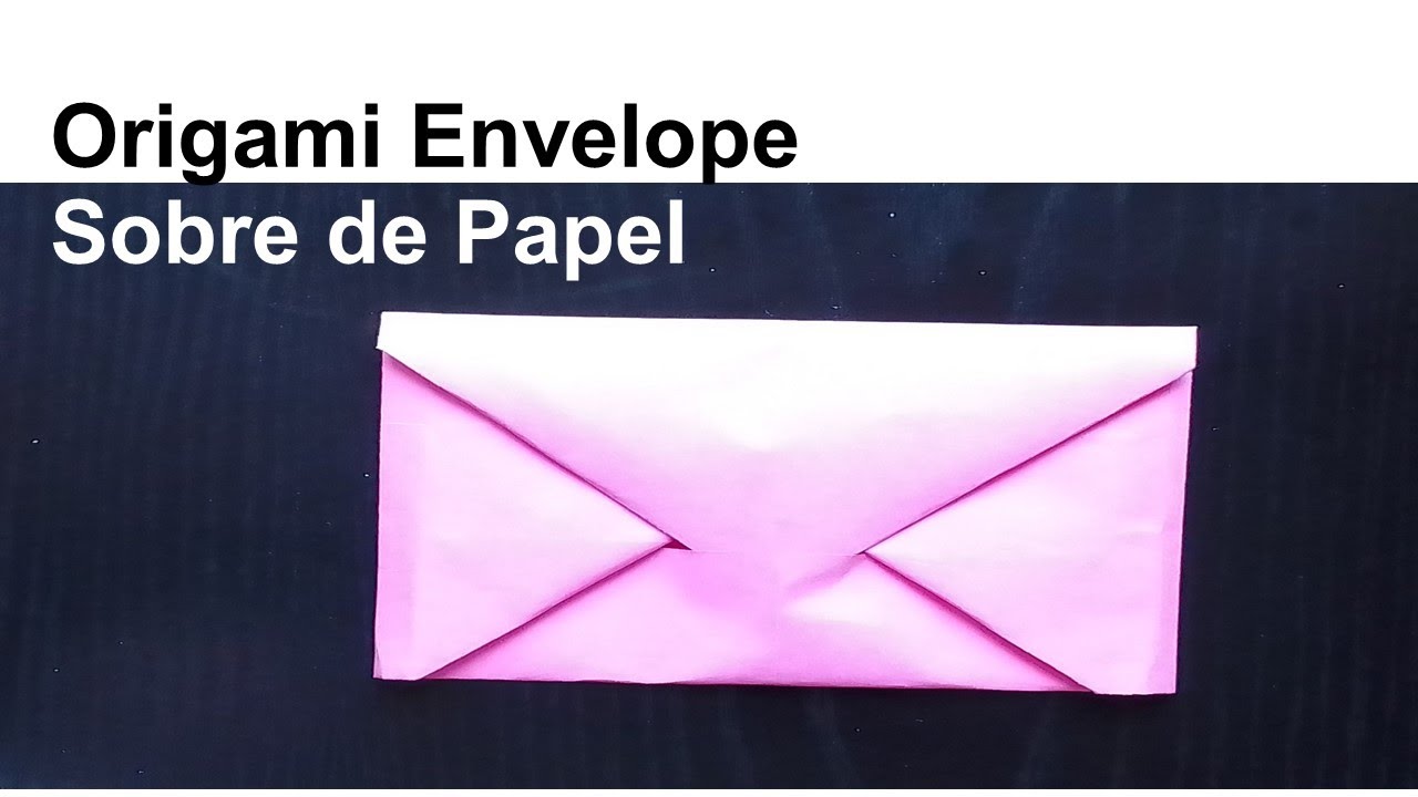 Plantillas De Correo Manualidades Para Doblar Papel