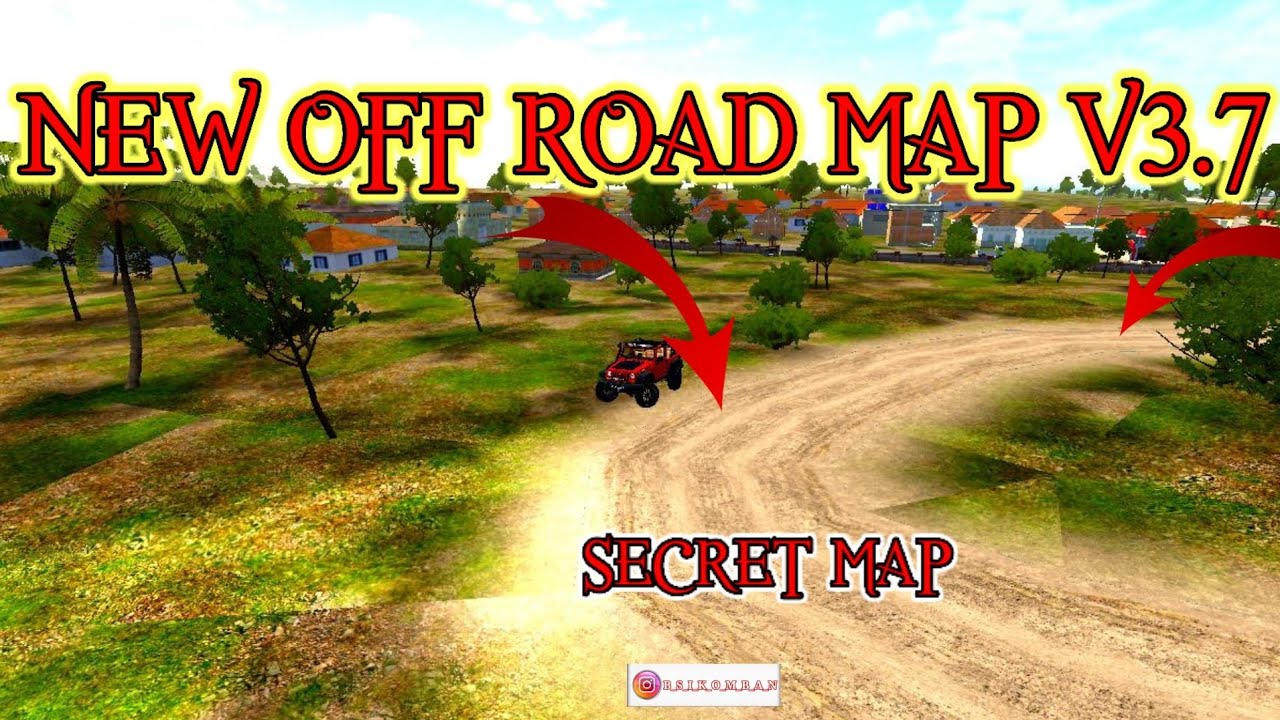 🎀🤩NEW OFF-ROAD MAP V3.7 SECRET MAP@BSI_KOMBAN #bussidreviews #bussid # ...