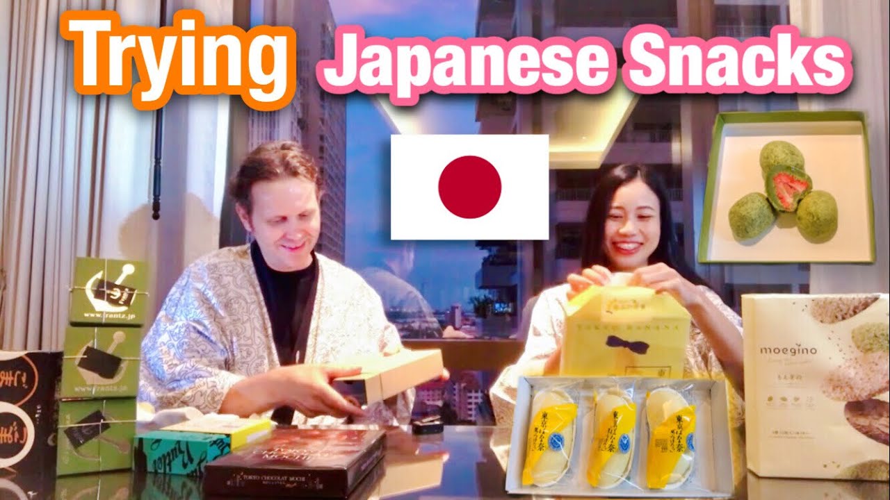 Unboxing Japanese Snacks / The Best & Worst Snacks – Moji, Matcha ...