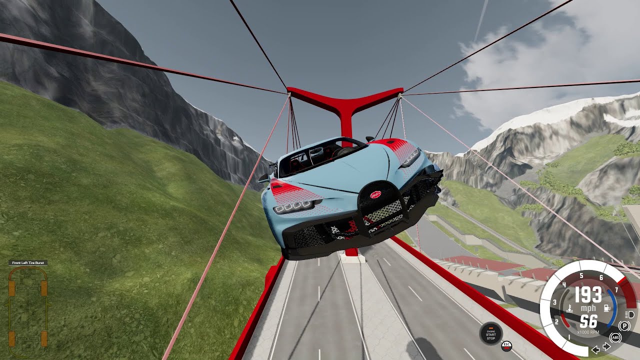 BeamNG Drive - Bridge Madness!! WOW / Part 1 - YouTube