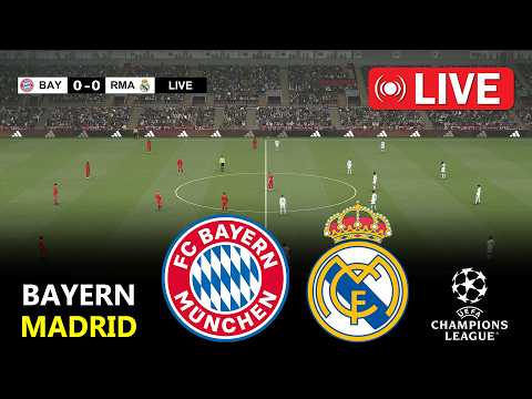 Bayern Munich vs Real Madrid | Champions League 2026 | Ucl Live | PES 21 Simulation