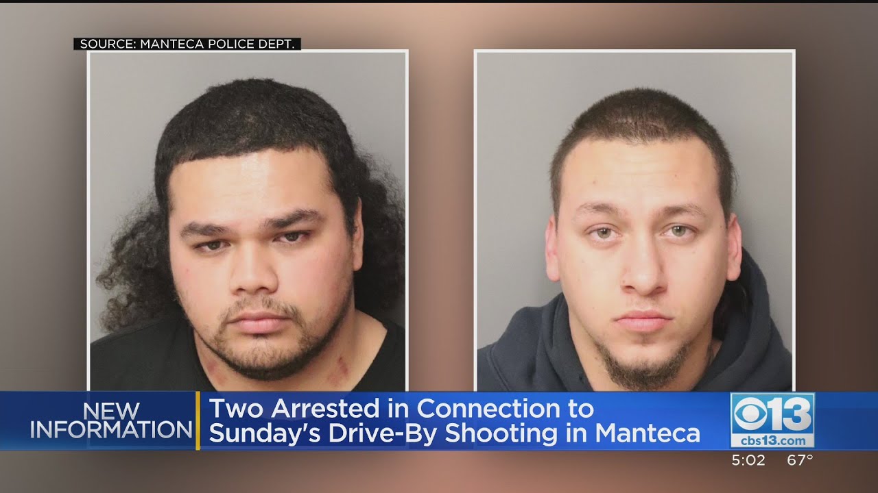 Two Arrested In Connection To Sunday's Drive-By Shooting In Manteca ...
