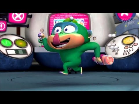 Alien Monkeys - Funny Poisoned Spider Dance - Intro Logo | Sponsored by: Klasky Csupo 2001 Effects