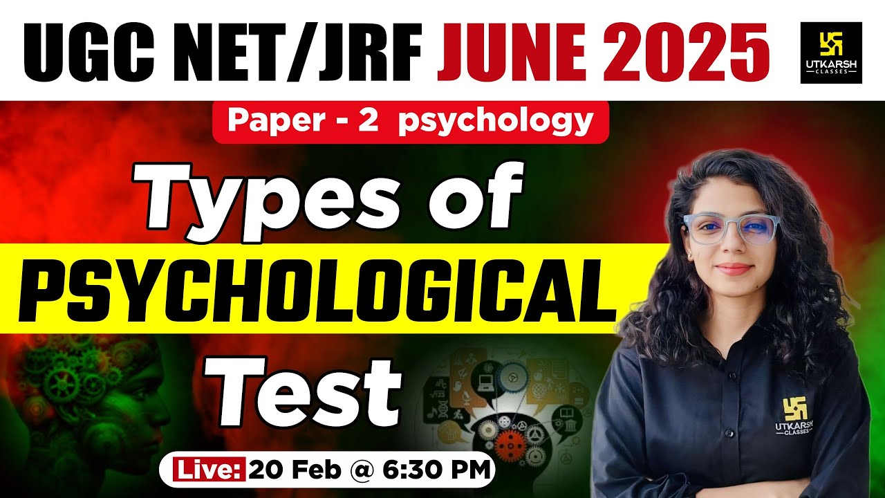 Types Of Psychological Test Psychology By Yashvati Ma am Utkarsh types-of-psychological-test-psychology-by-yashvati-ma-am-utkarsh