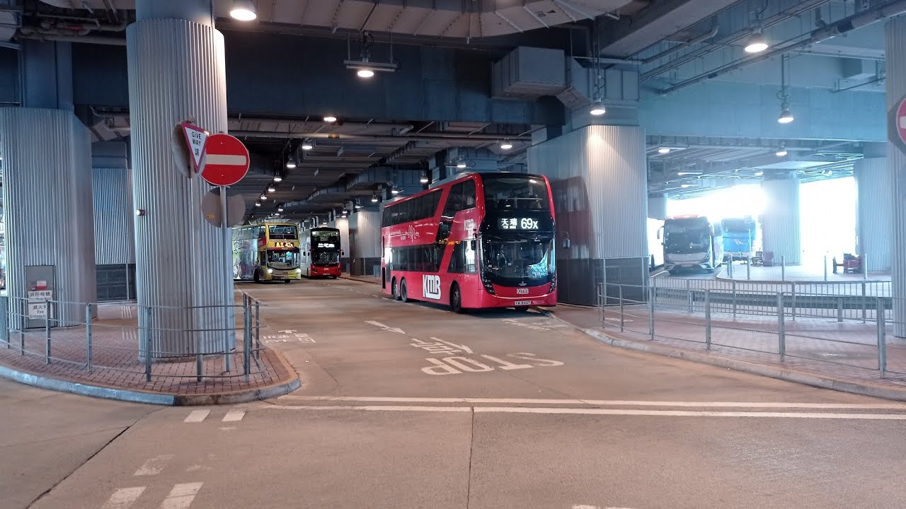 Hong Kong Bus KMB E6X218 @ 69X 九龍巴士 Dennis Enviro500 MMC New Facelift 佐 ...
