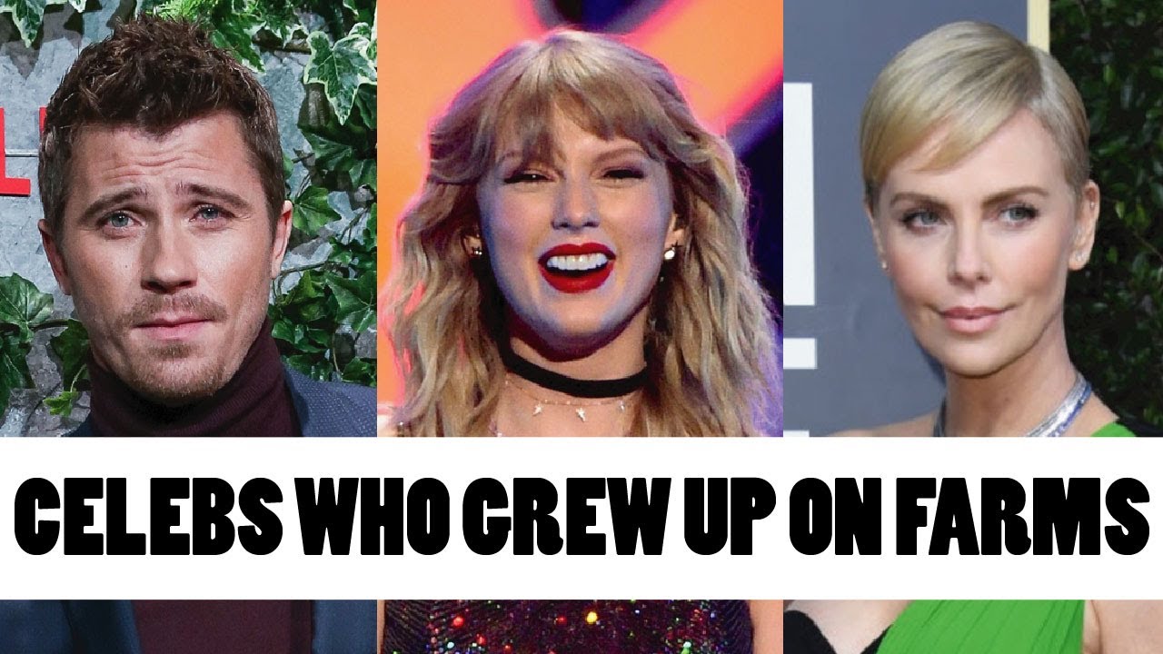 10 Celebrities Who Grew Up on Farms | Star Fun Facts - YouTube