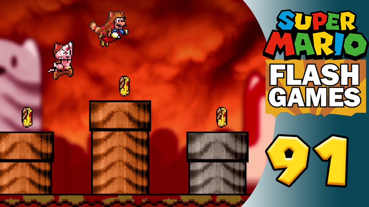 Super Mario Flash Games - Part 91 - Peta macht Stunk - YouTube