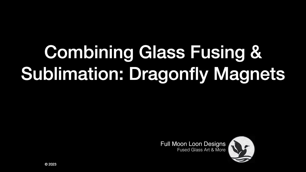 Combining Glass Fusing & Sublimation Printing - YouTube