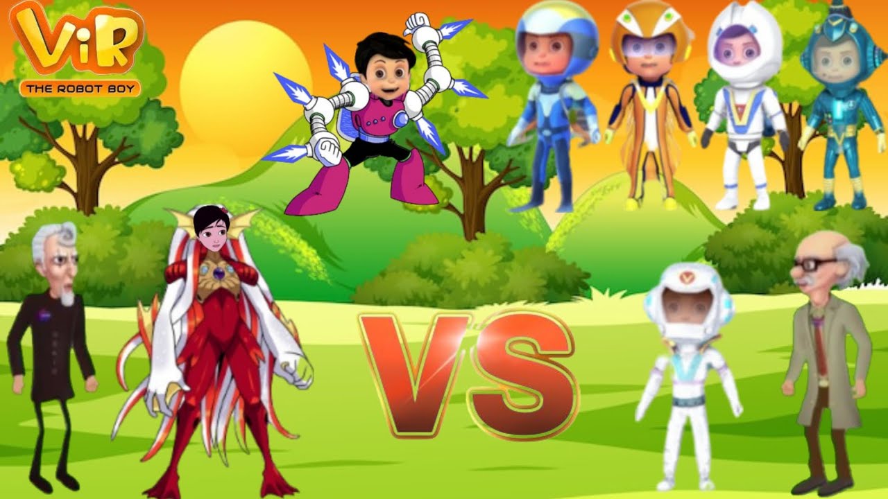 vir: the robo boy | robot boy vs reva | vir ki video | animation ...