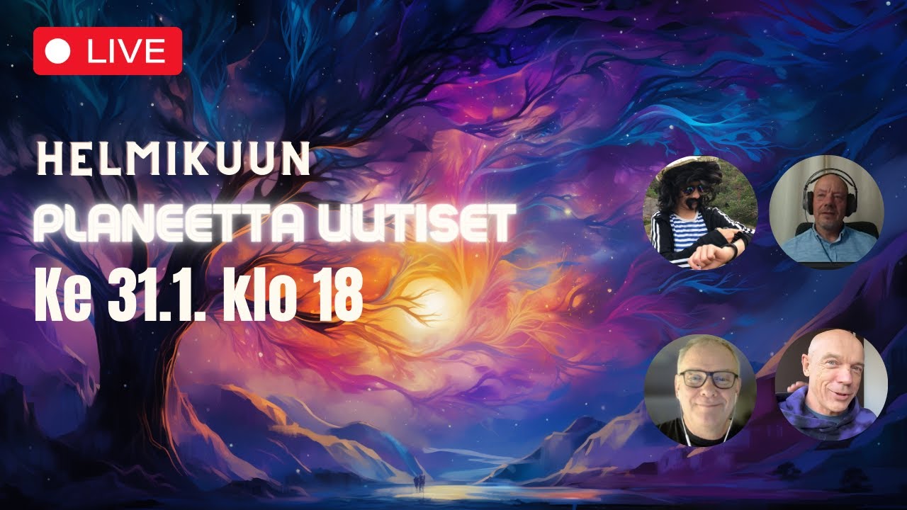 LIVE: Helmikuun Planeetta Uutiset - YouTube