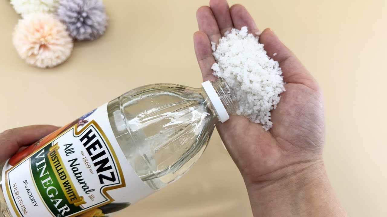Mix Salt with White Vinegar and You will be Amazed with the Results ...