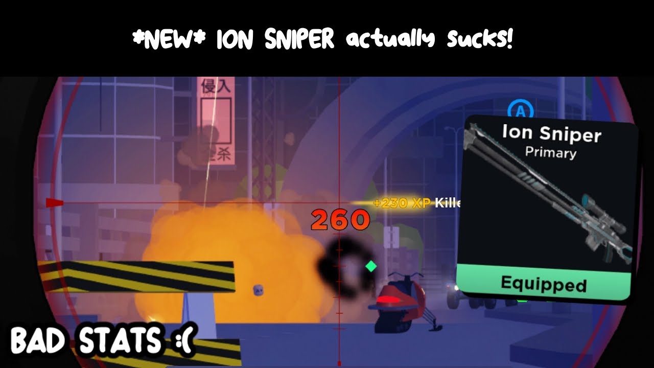 *NEW* ION SNIPER ACTUALLY SUCKS! (Roblox Base Battles) - YouTube
