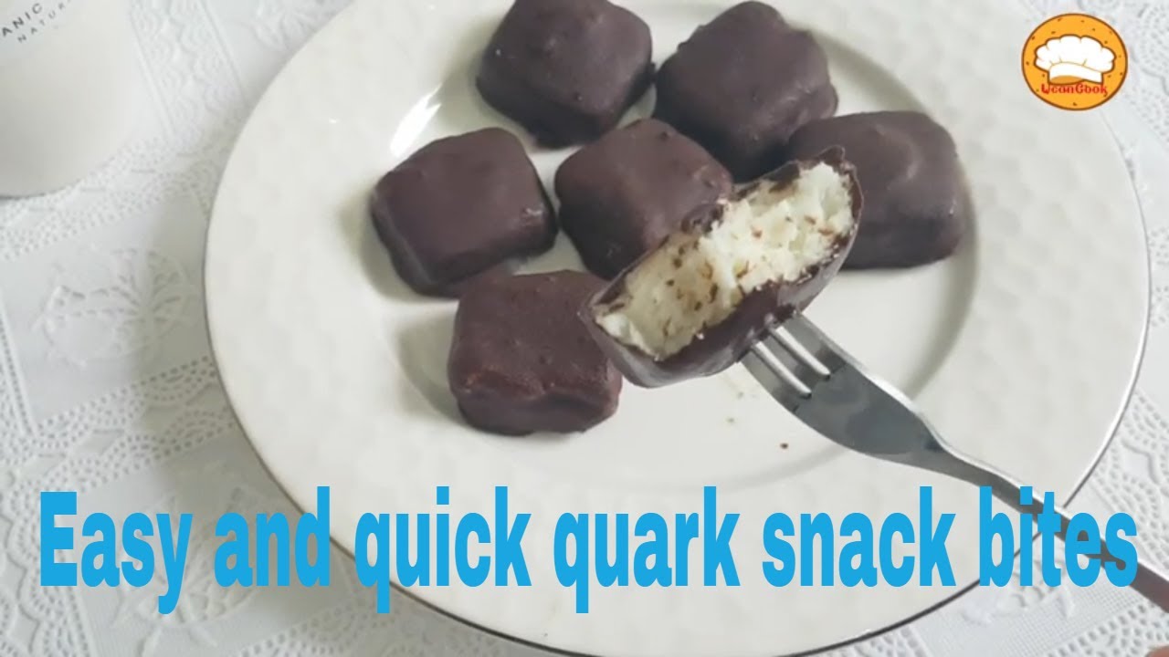 Quark snack bites in 5 minutes! I no longer buy in the store! Very ...
