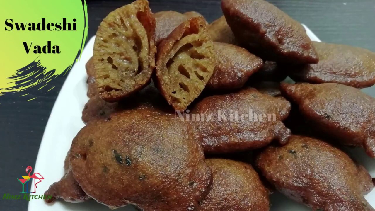 Swadeshi Vada | banana vada/ pazham vada | How to make swadeshi vada ...