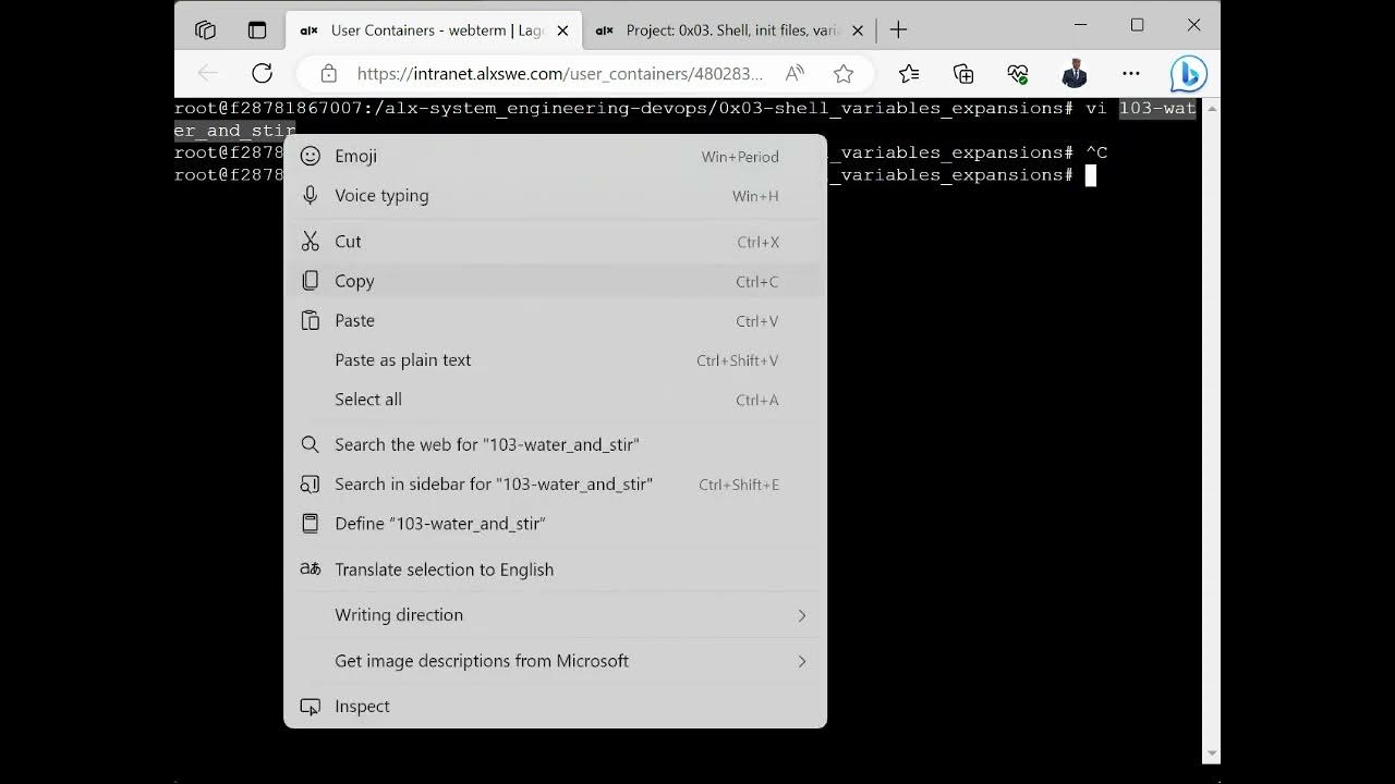 0x03 Shell, init files, variables and expansions - I'm an instant star Just add water and stir ...