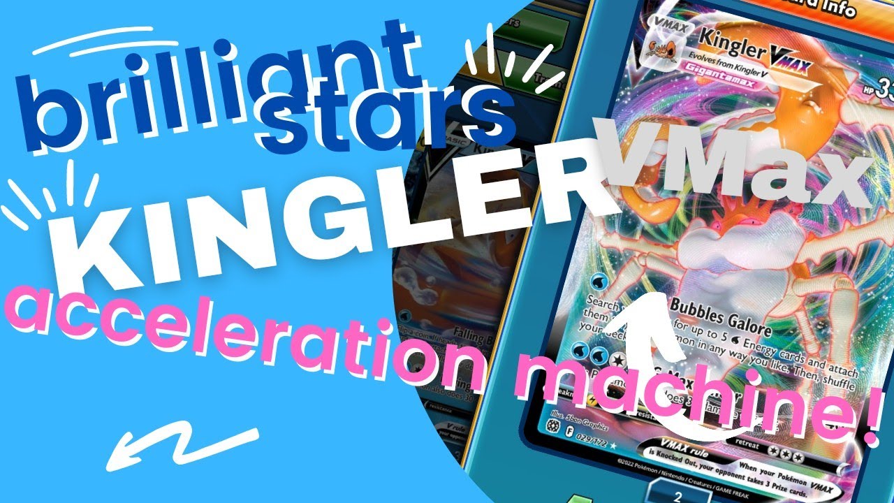 BRS KINGLER VMAX accelerates like crazy! PTCGO expanded deck | The ...