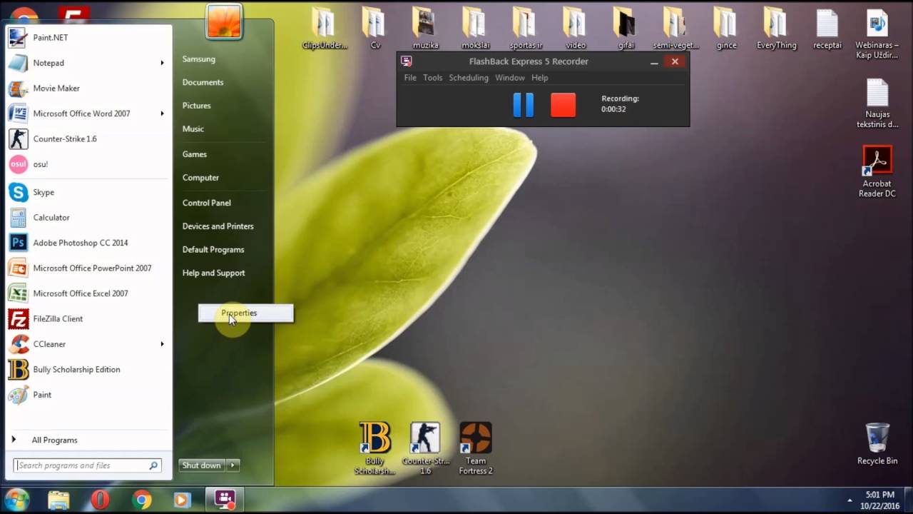 Lesson 3 - Enable run command on windows 7 or vista start menu - YouTube
