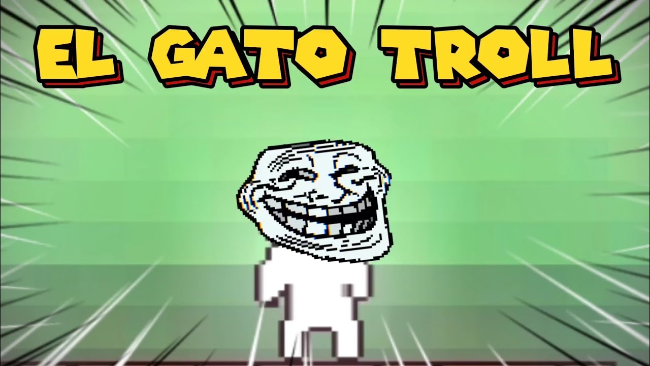 EL GATO TROLL 🤡🐱(CAT MARIO) - YouTube